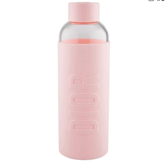 Dior | Accessories | Dior Glass Bottle In Soft Pink | Poshmark